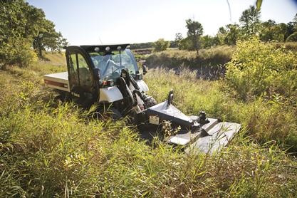 BrushcatTM Rotary Cutter Attachment - Bobcat Company